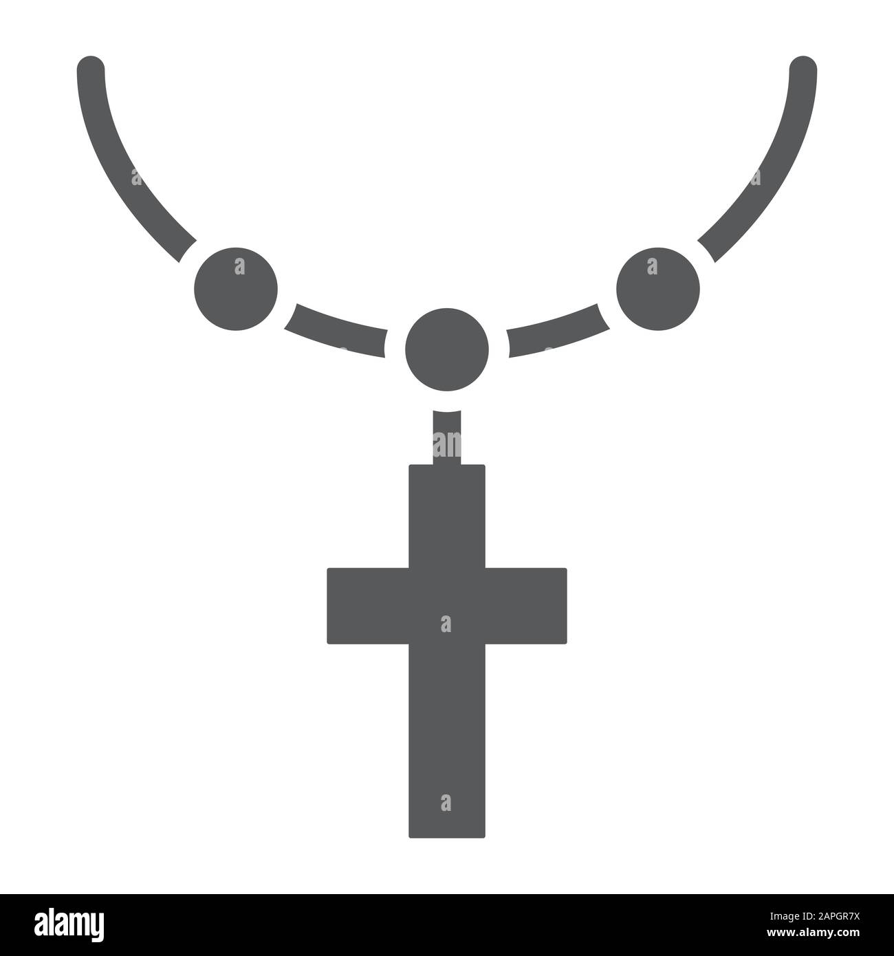 Cross rosary Stock Vector Images - Alamy