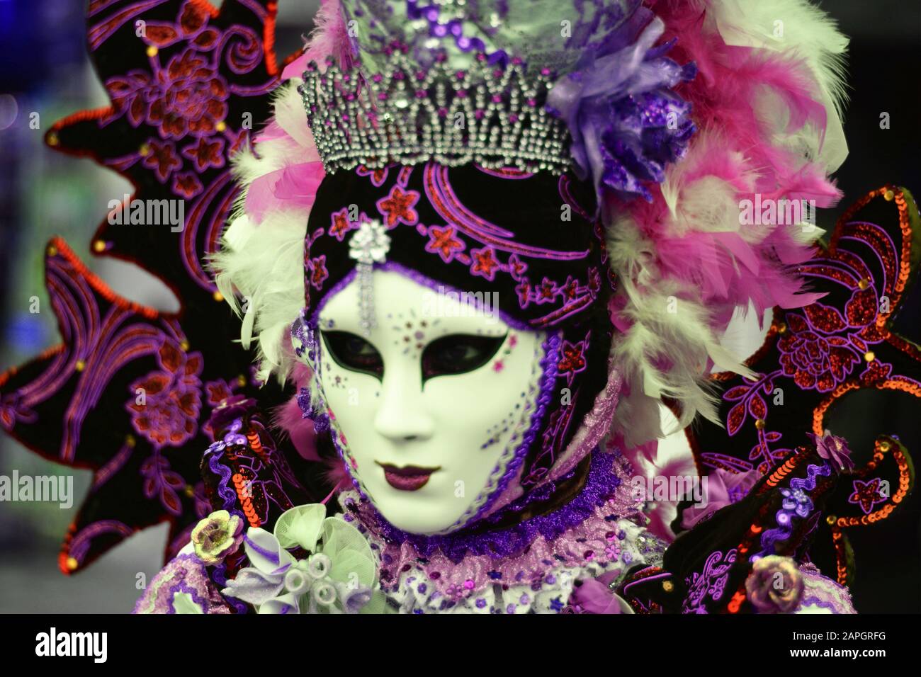 a beautiful carnival costume Stock Photo - Alamy