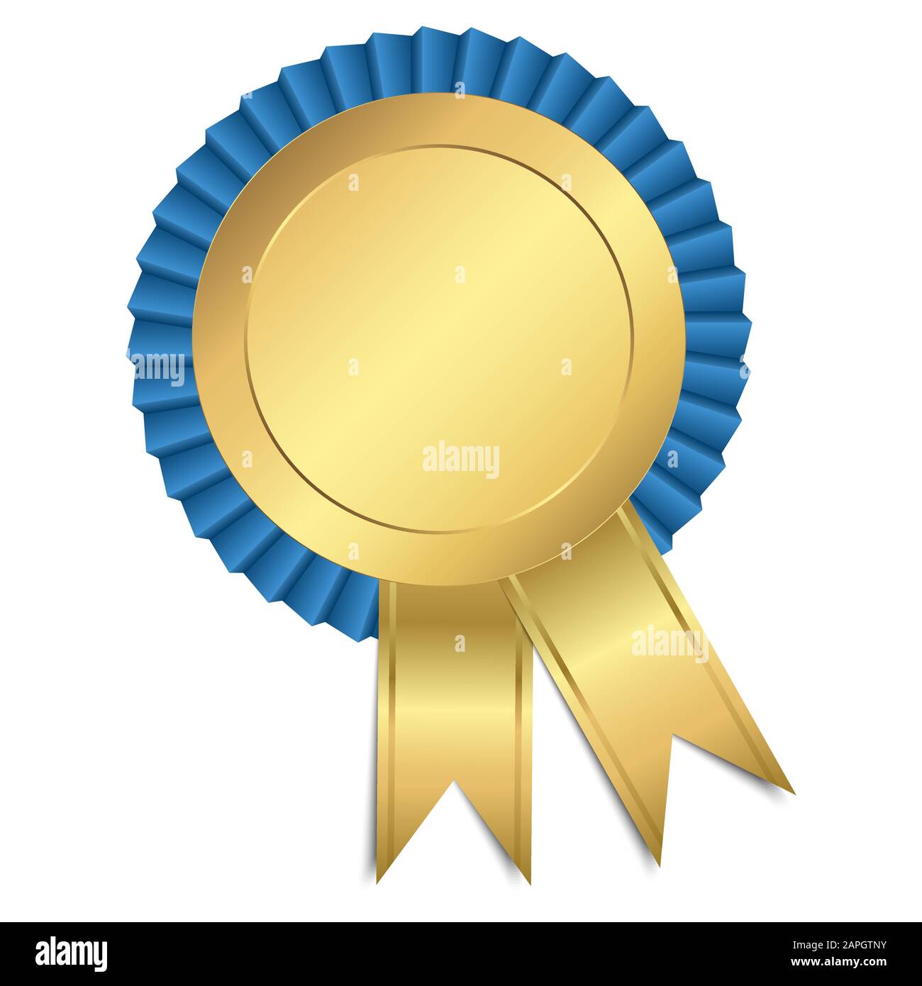 Gold Medal Ribbon Template