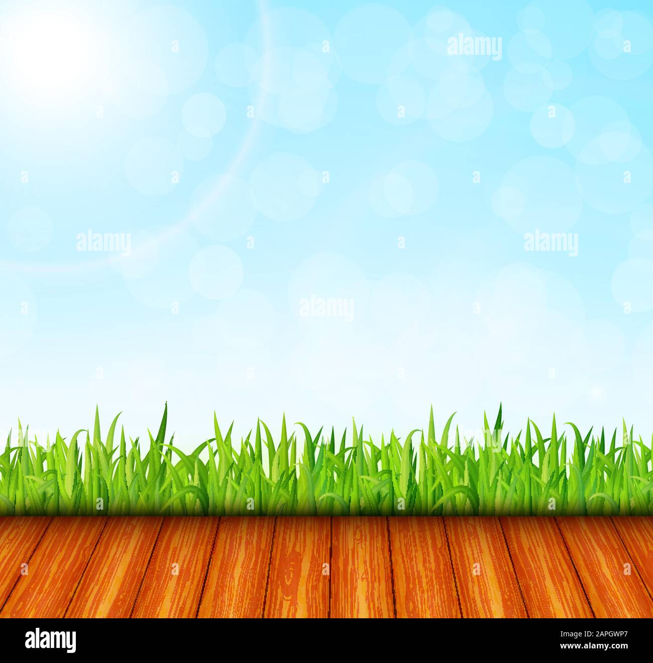 Green garden background vector Stock Vector Image & Art - Alamy