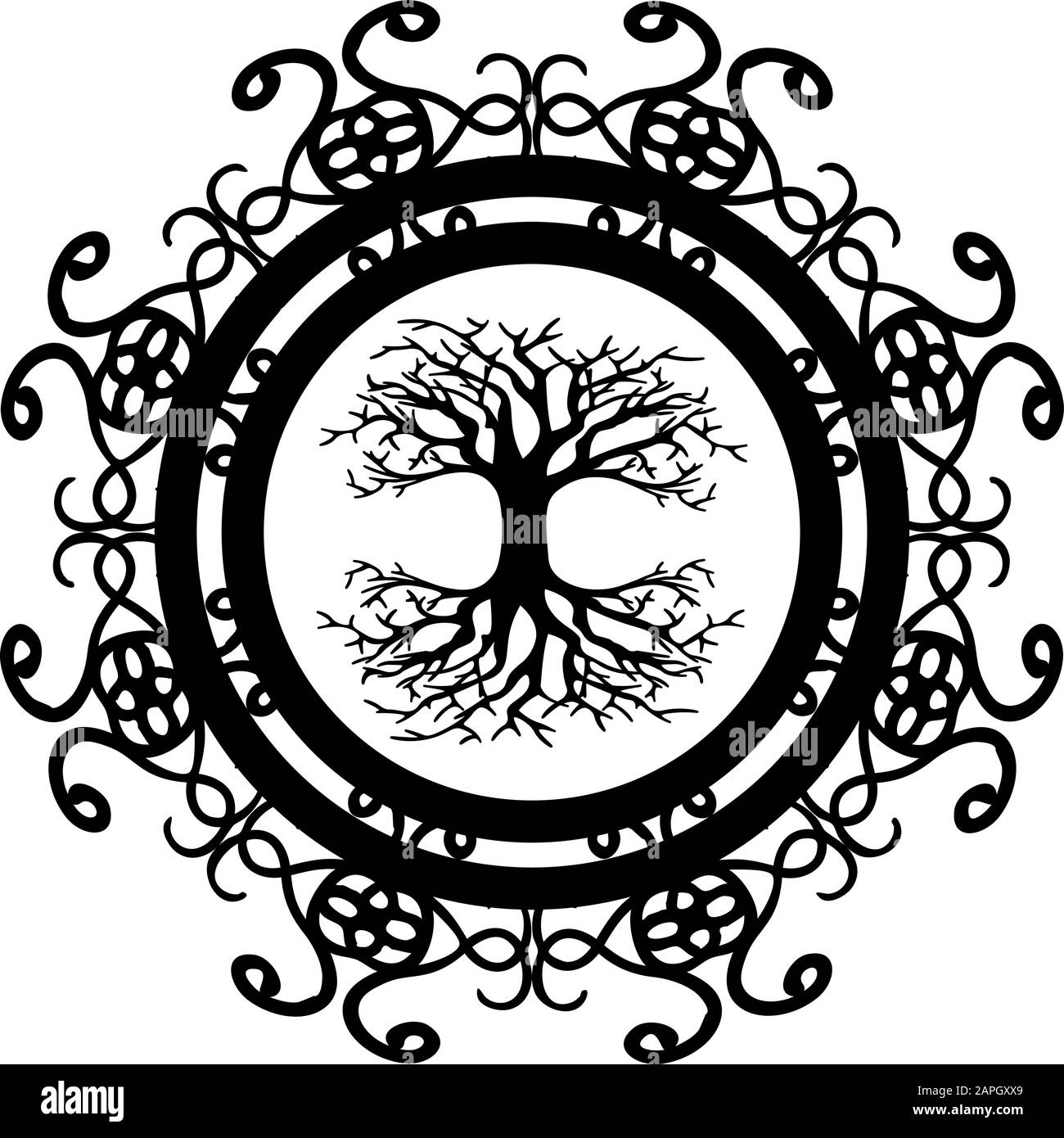 Vikings gods Stock Vector Images - Alamy