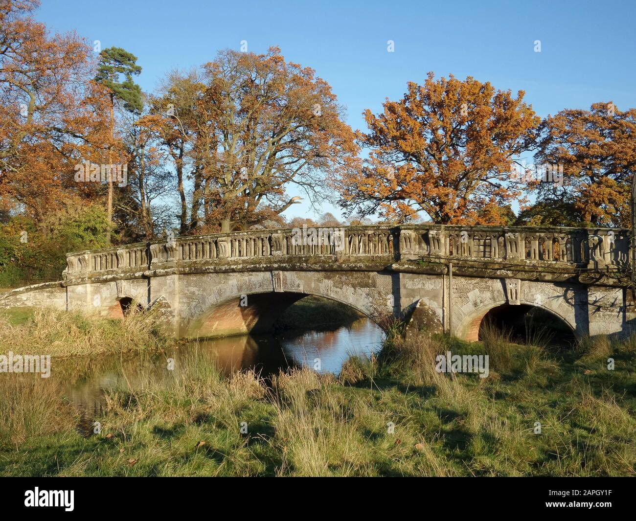 autumn landscape warwickshire england uk Stock Photo - Alamy