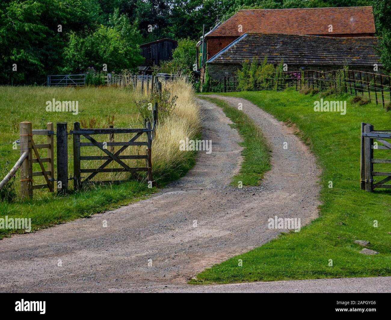 autumn landscape warwickshire england uk Stock Photo - Alamy