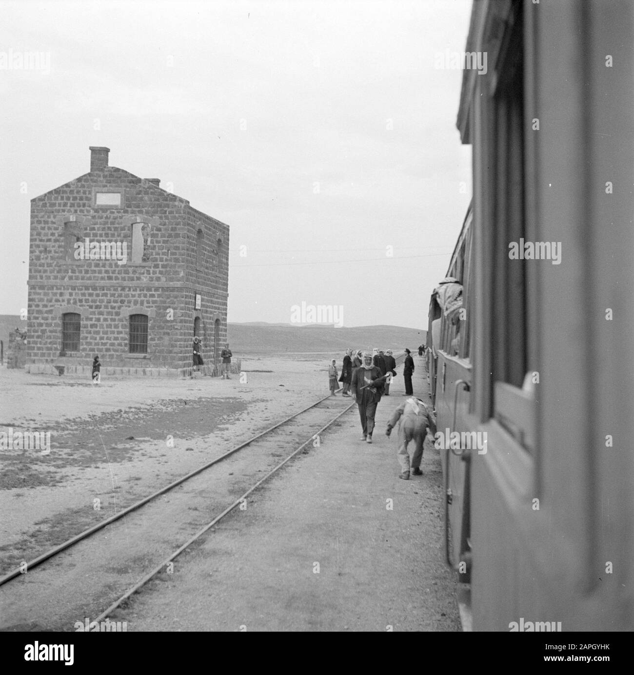 Middle East 1950-1955: Train journey from Amman to Damascus Description ...