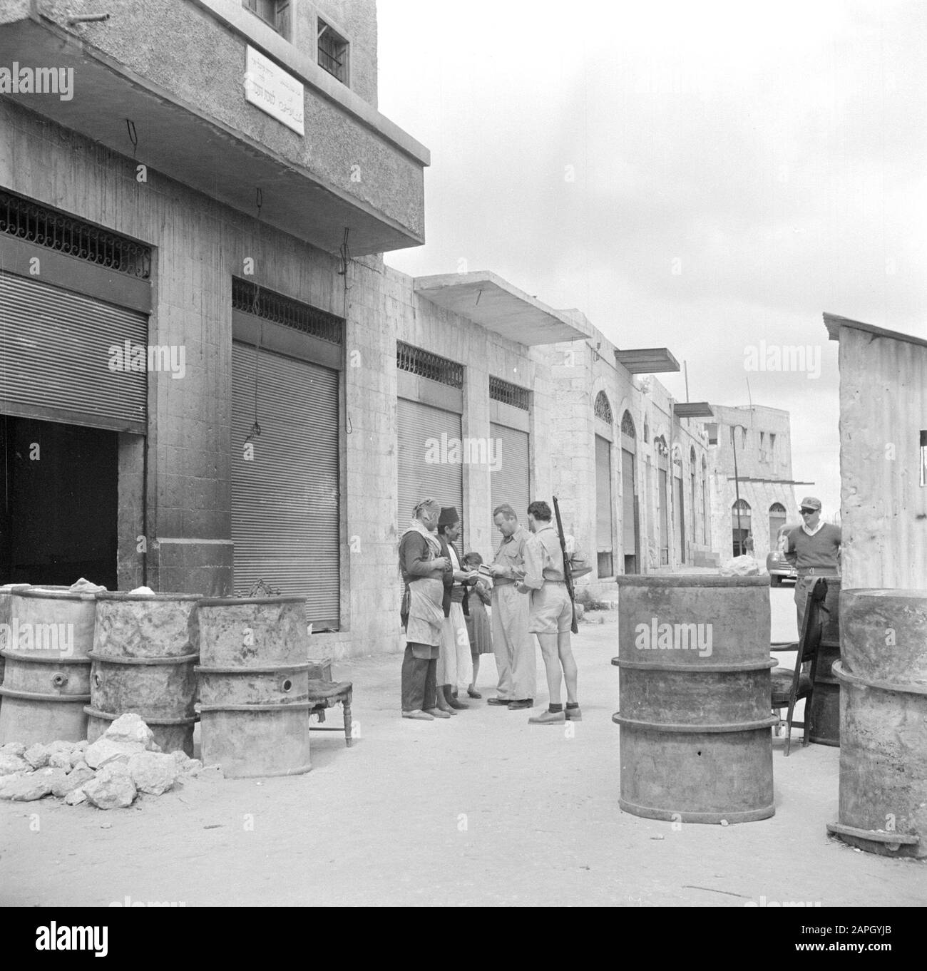 Border checkpoint 1949 hi-res stock photography and images - Alamy