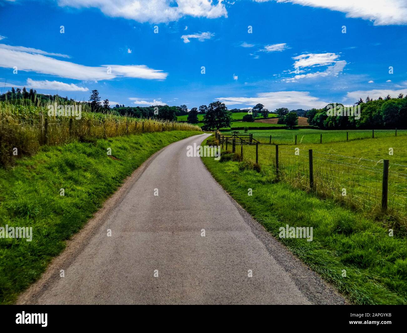 autumn landscape warwickshire england uk Stock Photo - Alamy