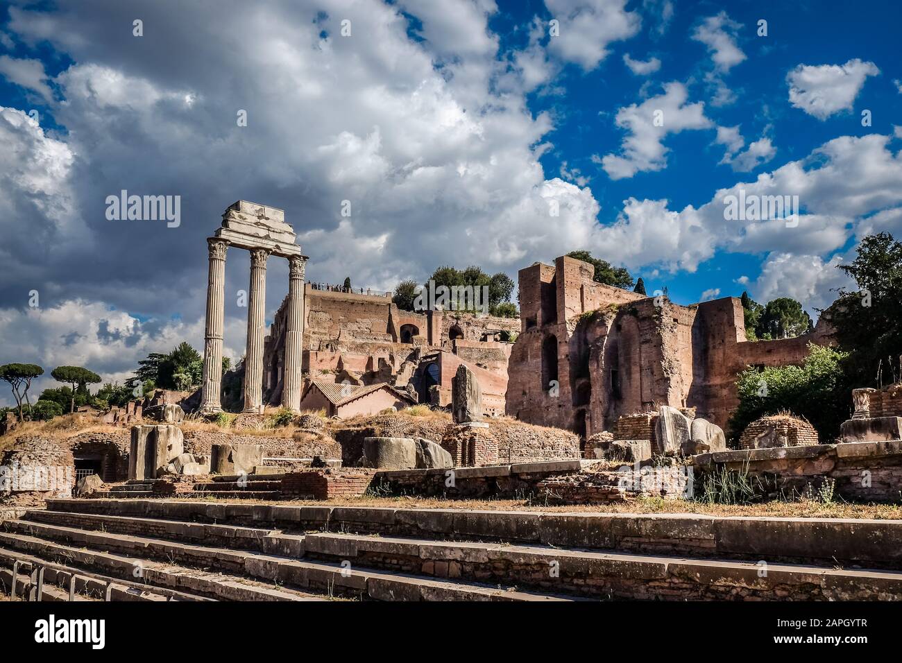 forum romanum, rom Stock Photo - Alamy