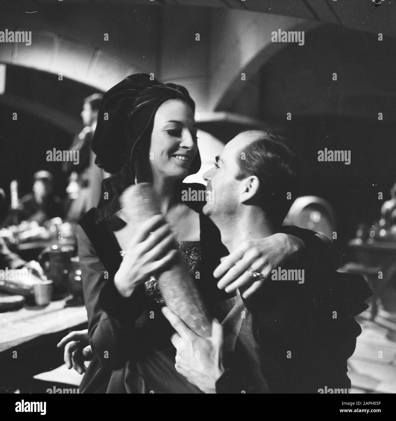 VPRO television. The piece Francois Villon. starring Kitty Courbois and ...