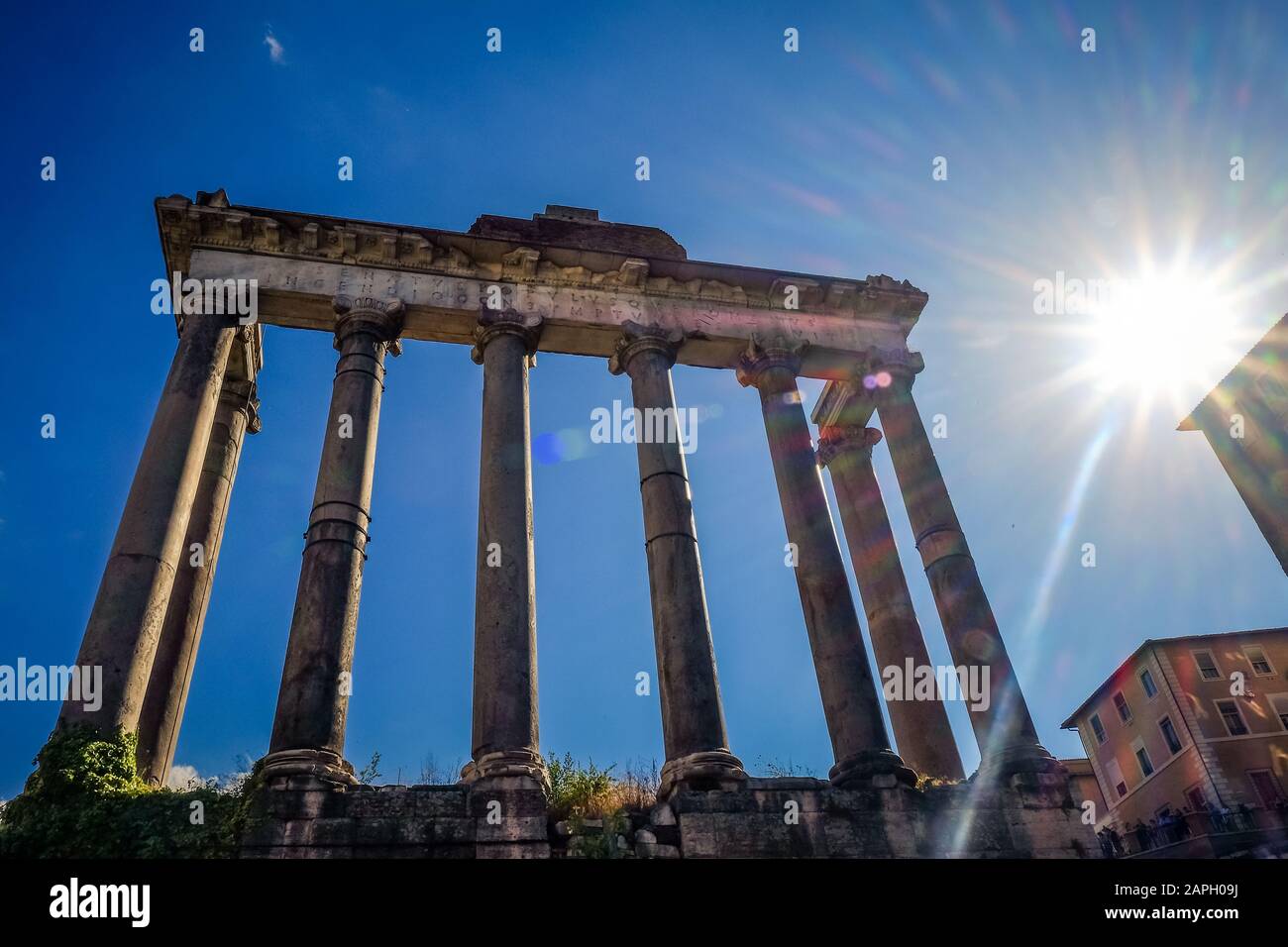 Rom skyline forum romanum hi-res stock photography and images - Alamy