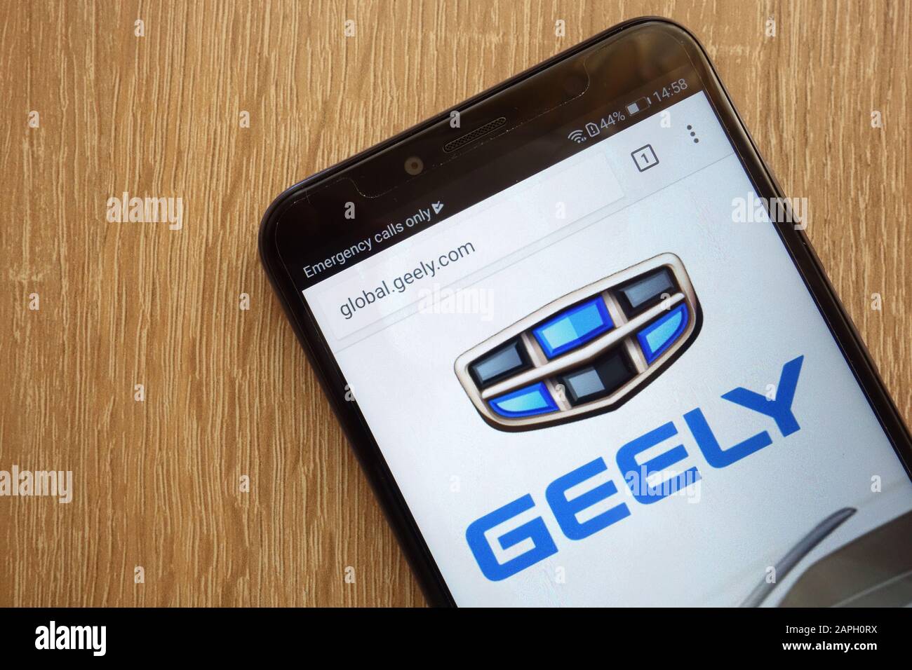 Geely sign hi-res stock photography and images - Alamy