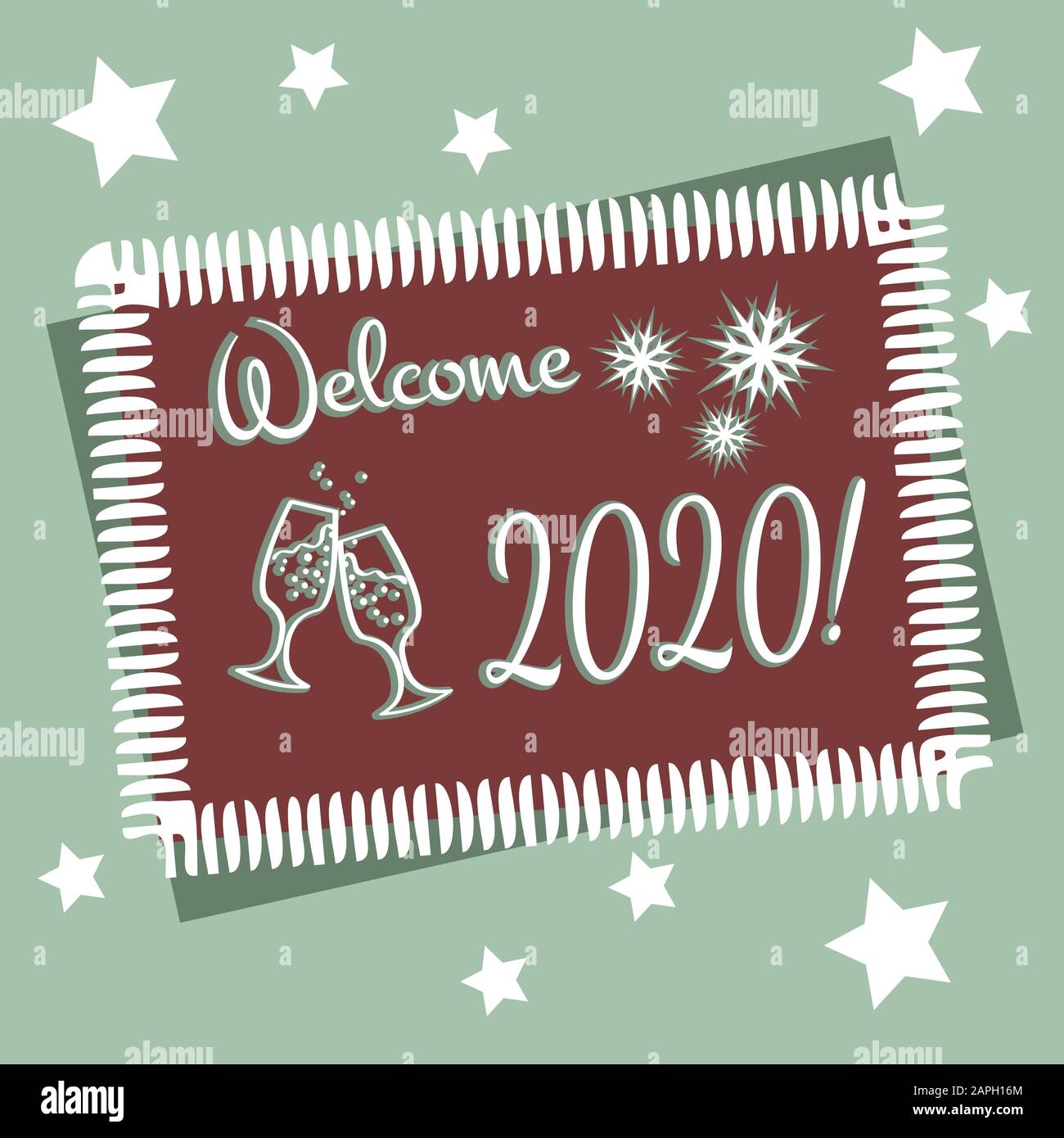 2020 welcome Stock Vector Images - Alamy