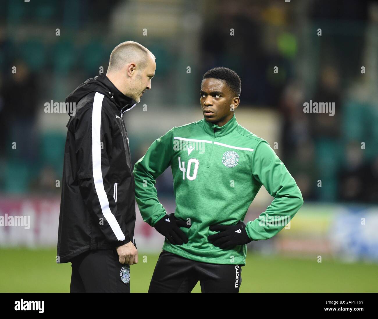 Stadium edinburgh scotland hibernian vs hamilton scottish pre hi-res ...