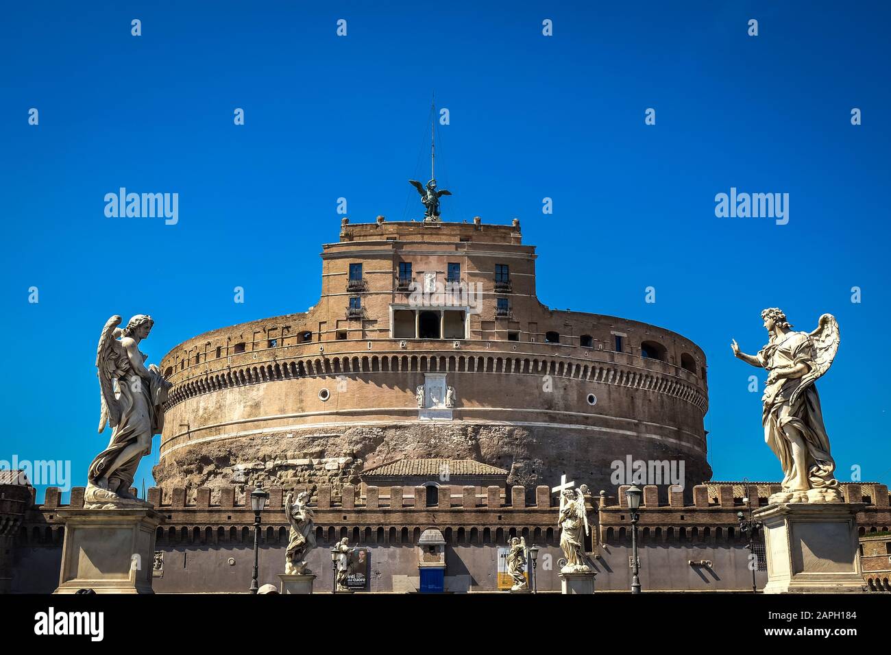 Old town with castel santangelo hi-res stock photography and images - Alamy