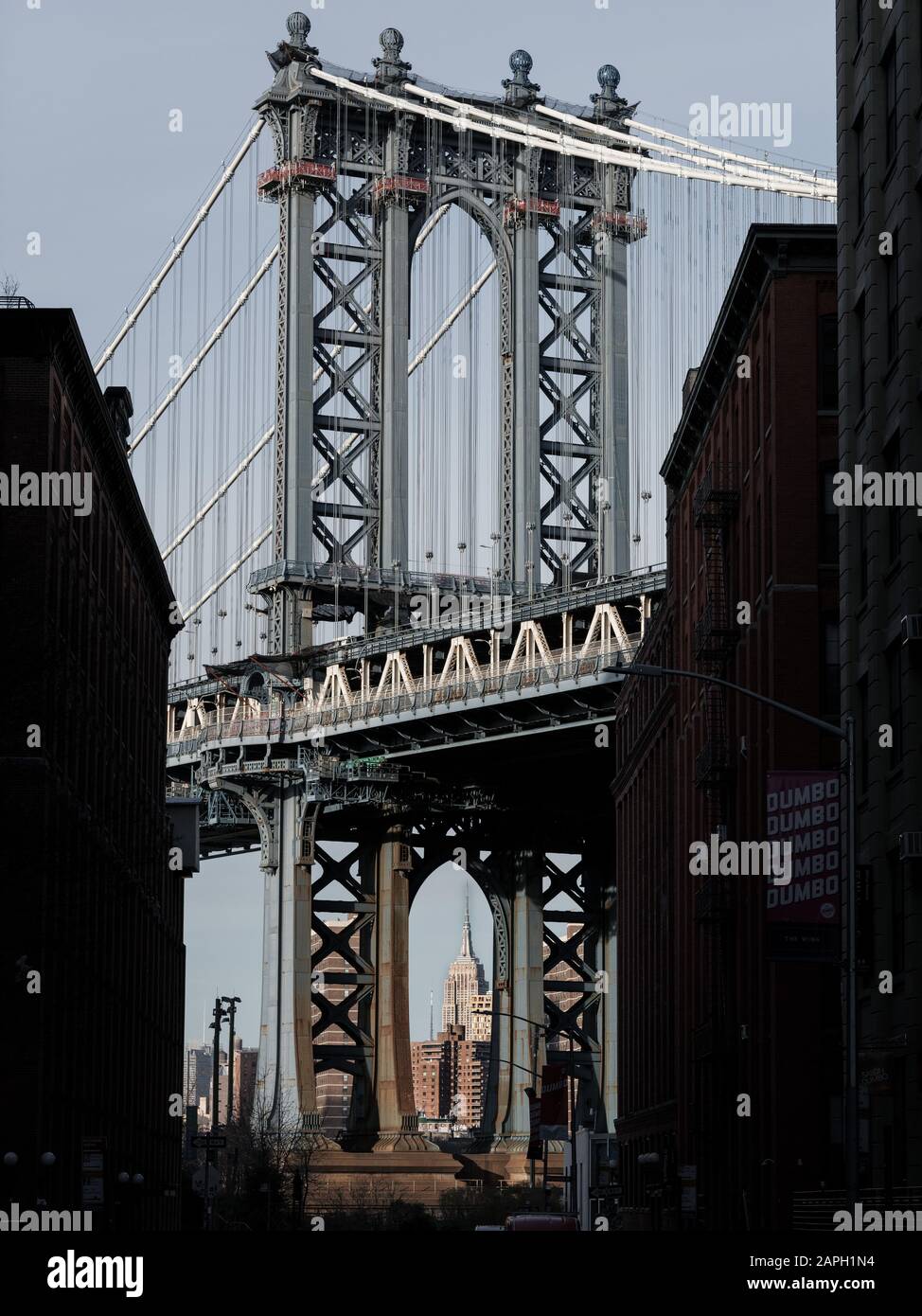 Dumbo Bridge, Brooklyn Stock Photo - Alamy