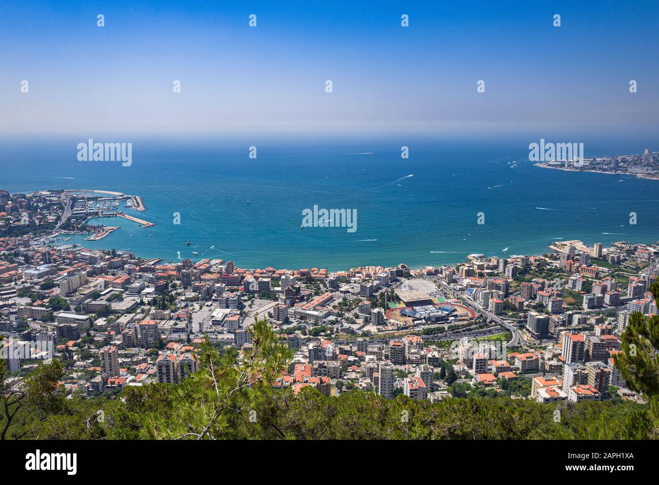 Harissa our lady of lebanon hi-res stock photography and images - Alamy
