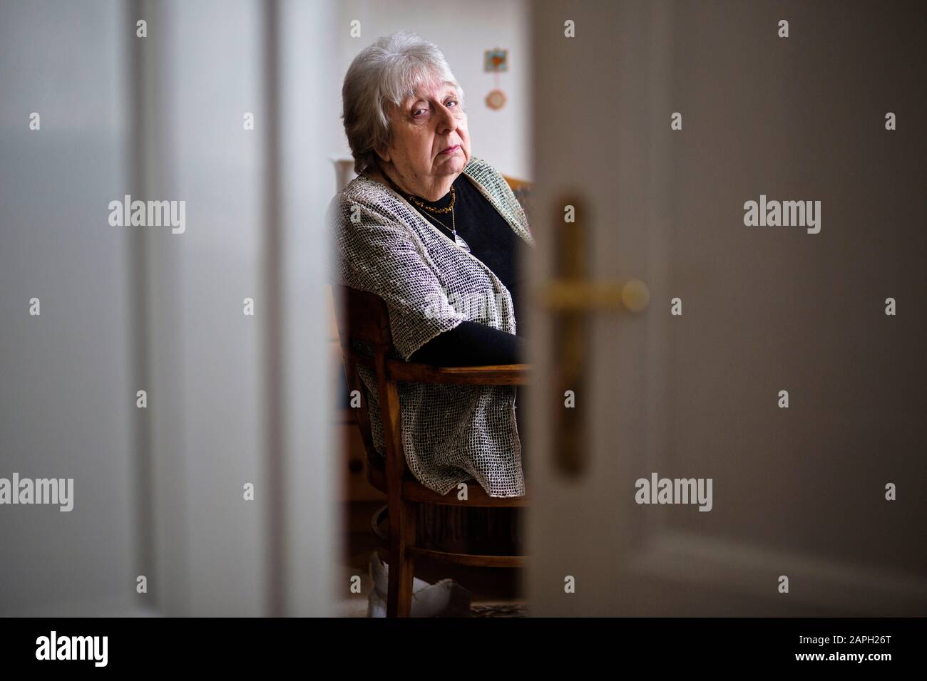 ***FILE PHOTO*** Czech artist, painter, and Holocaust survivor, Helga ...