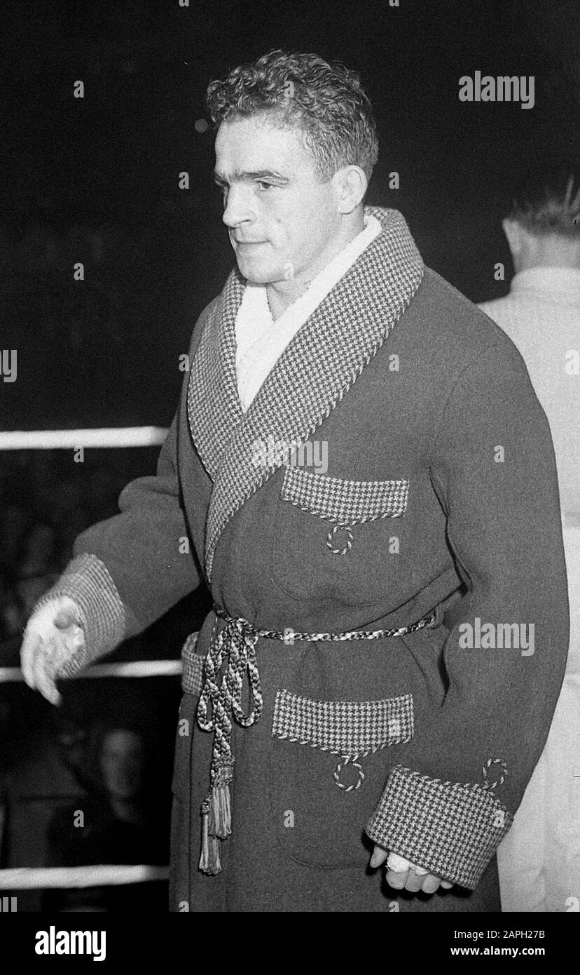 Brussels. Boxing medium weight. Cyrille Delannoit (Belgium Stock Photo ...