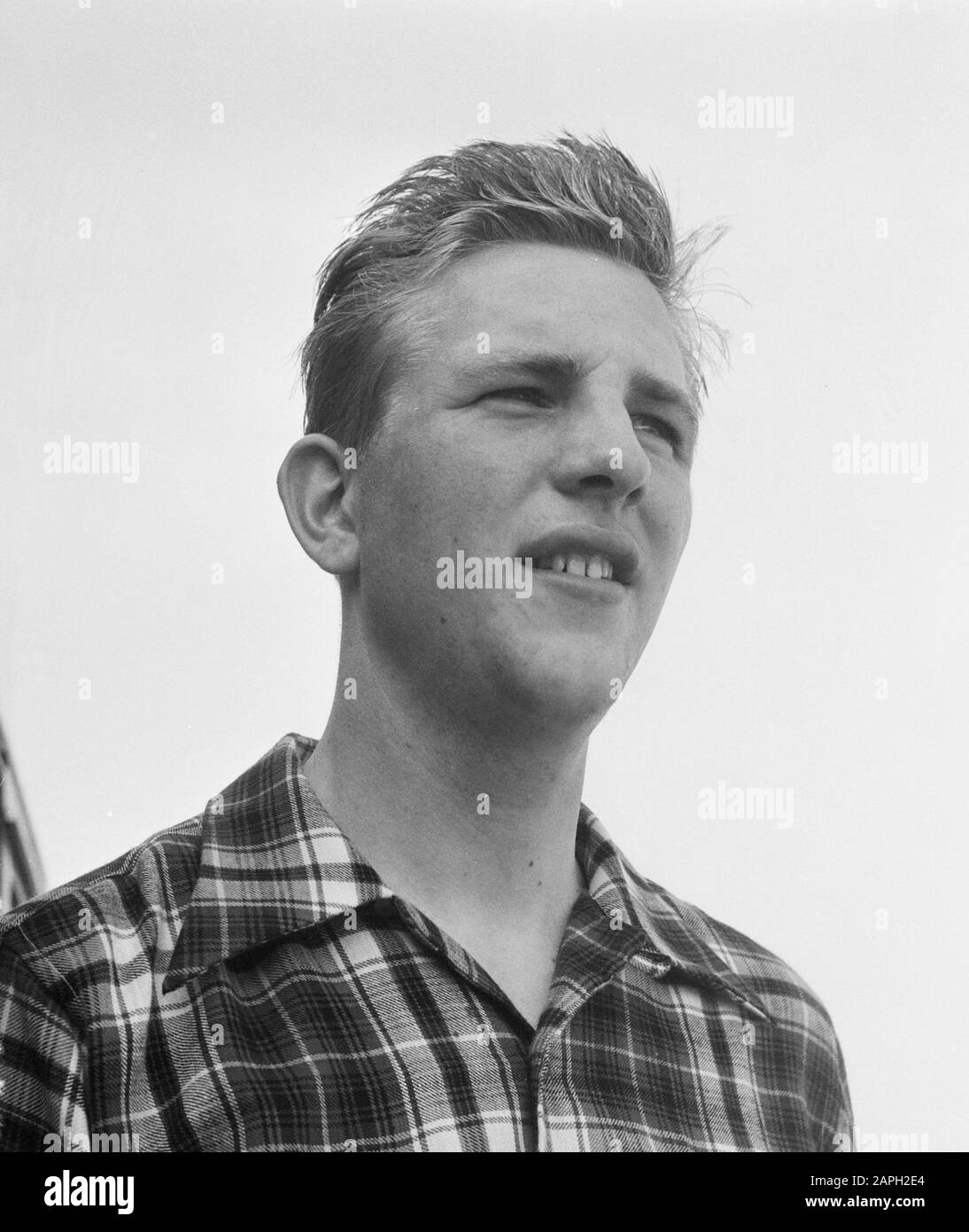 Olympic trials Black and White Stock Photos & Images - Alamy