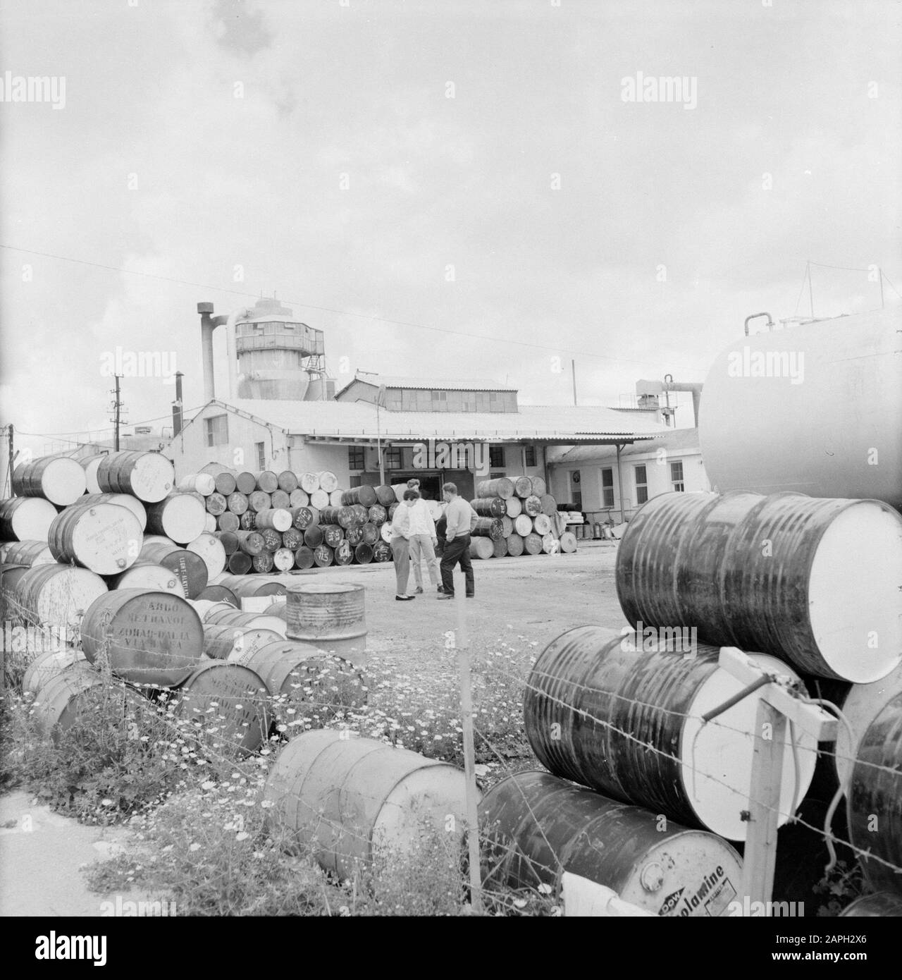 1960s industrial buildings Black and White Stock Photos & Images - Alamy