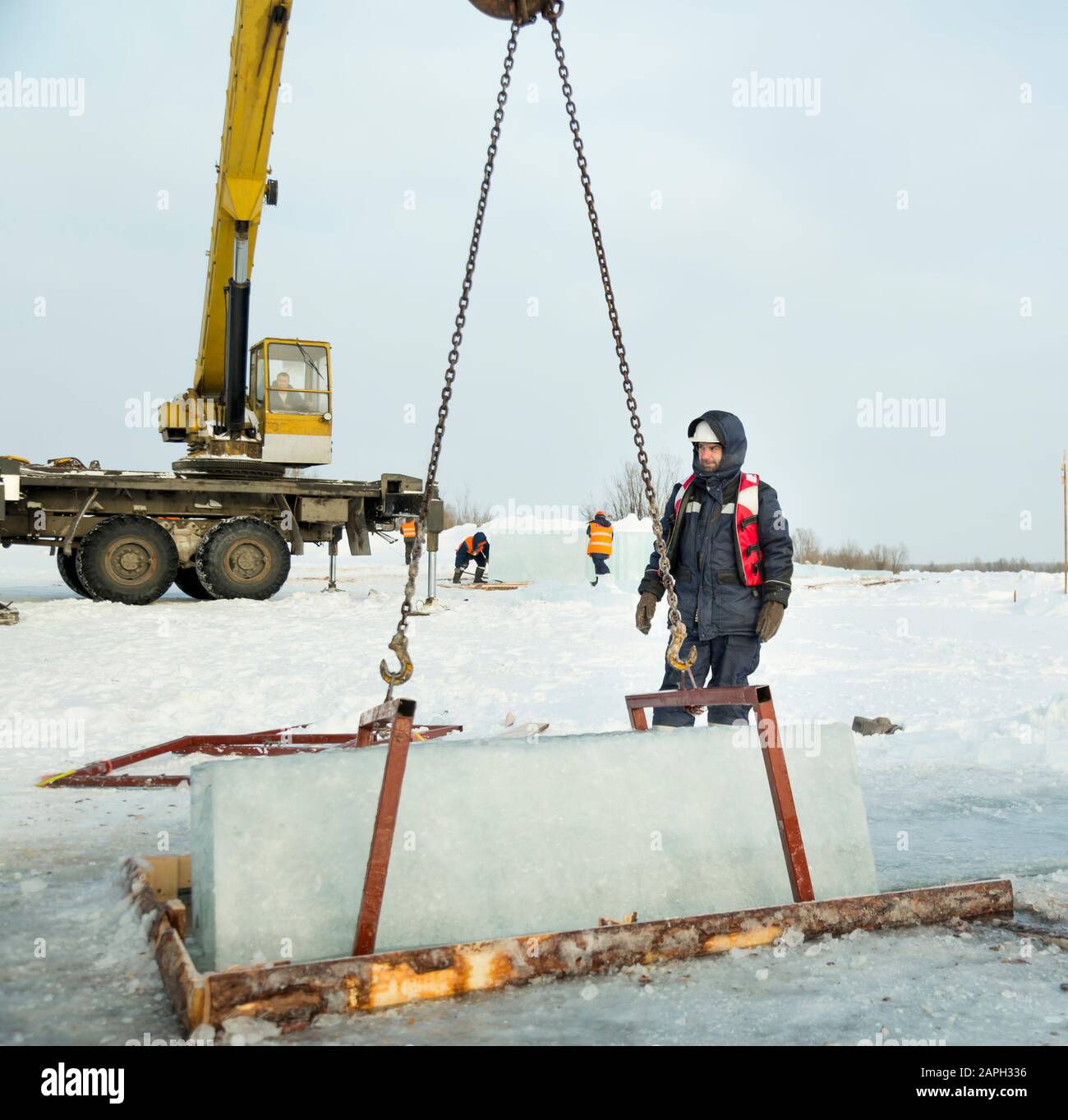 Crane controls hi-res stock photography and images - Alamy