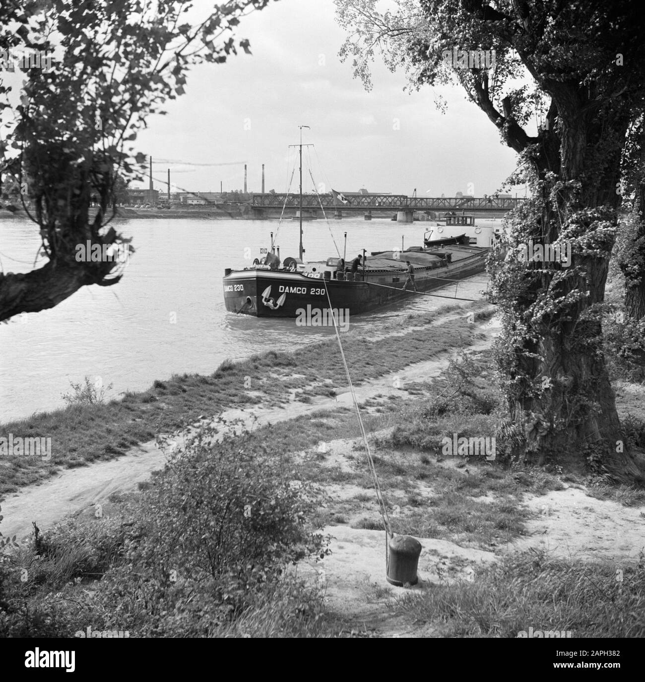 Rhine navigation, report on living and working on board a Rhine ship ...