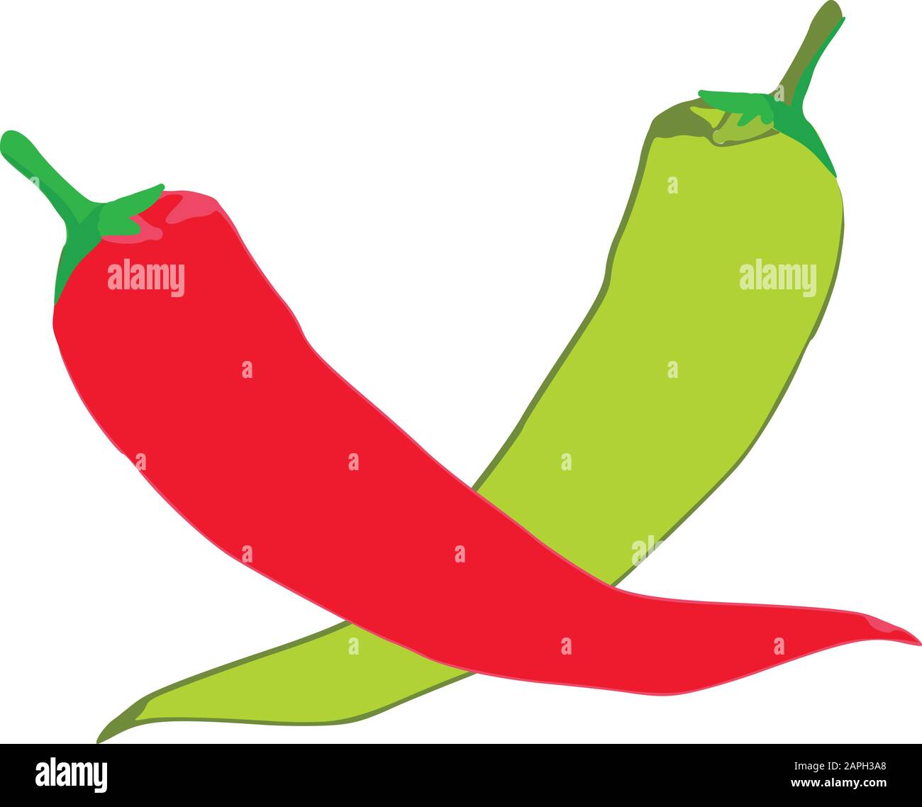Banana pepper icon, isometric style Stock Vector Image & Art - Alamy