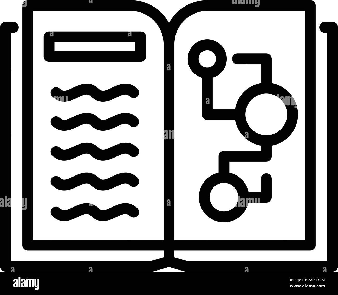Ai learning book icon, outline style Stock Vector Image & Art - Alamy