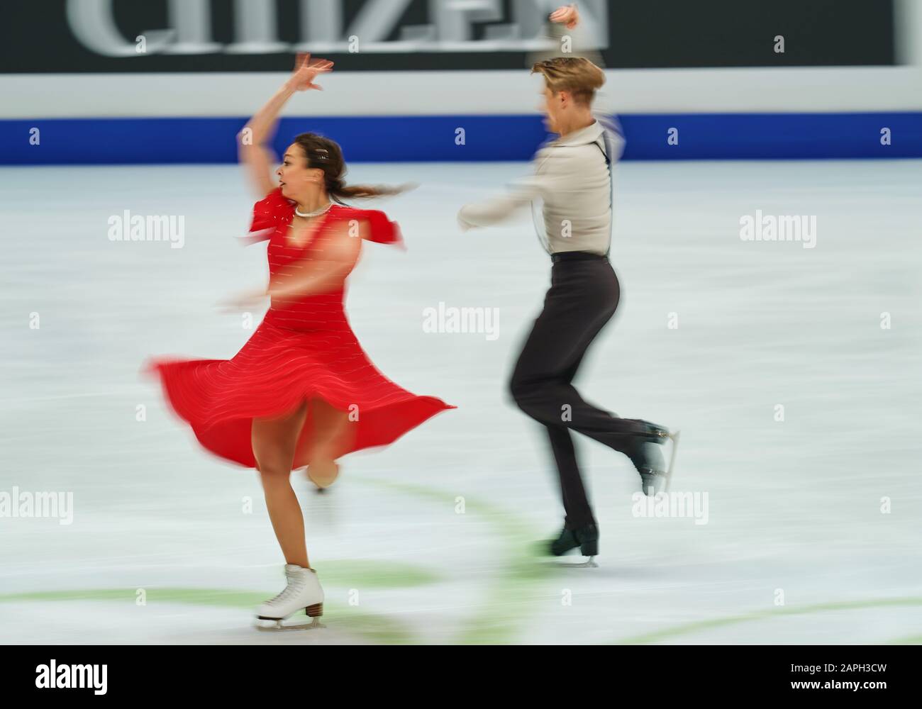 Steiermarkhalle, Graz, Austria. 23rd Jan, 2020. Allison Reed and ...