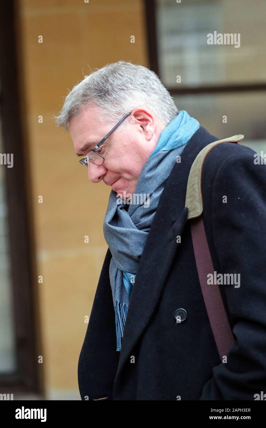 NHS boss Peter Knight leaves Oxford Crown Court after being sentenced ...