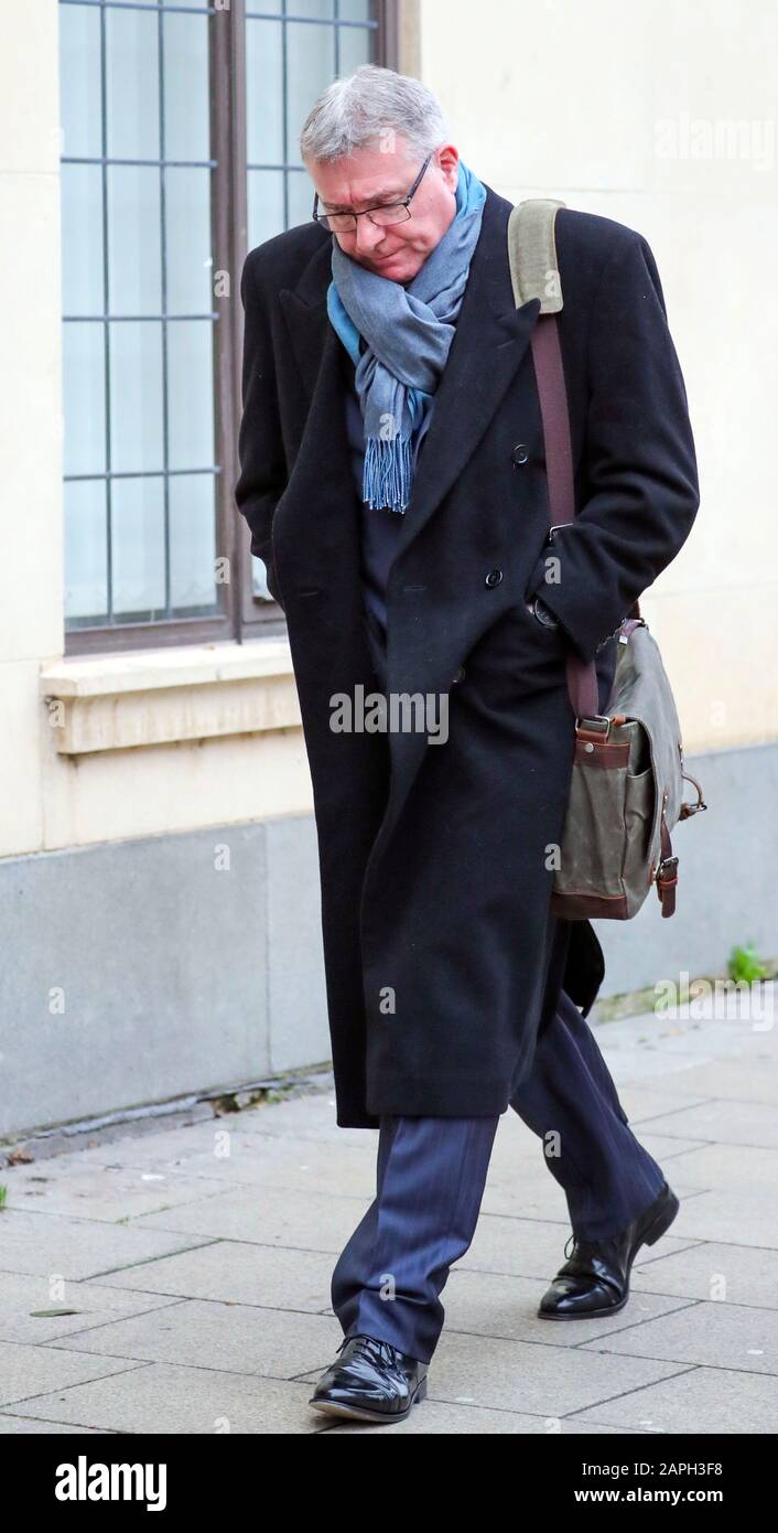 NHS boss Peter Knight leaves Oxford Crown Court after being sentenced ...