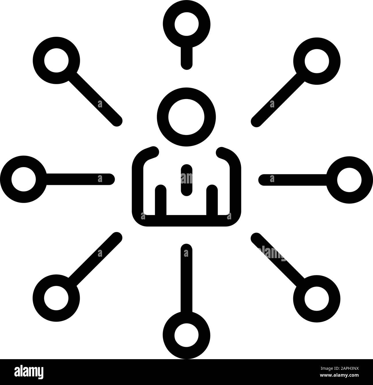 Group asian men women business Stock Vector Images - Alamy