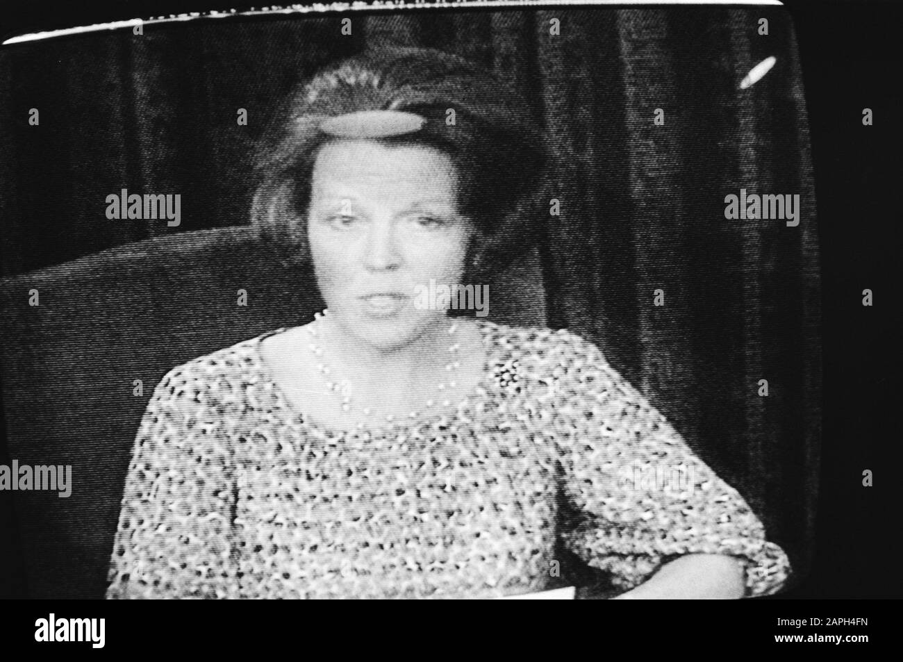Thanksspeech Queen Beatrix for TV (from TV) Date: June 11, 1980 ...
