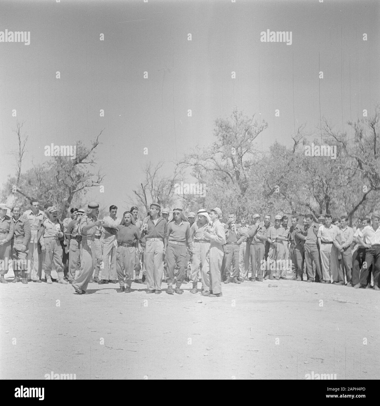 Israel 1948-1949 Description: Dancing members of a unit Druzen from the ...