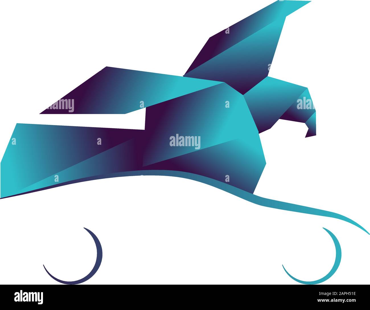 abstract bird and car Stock Vector Image & Art - Alamy