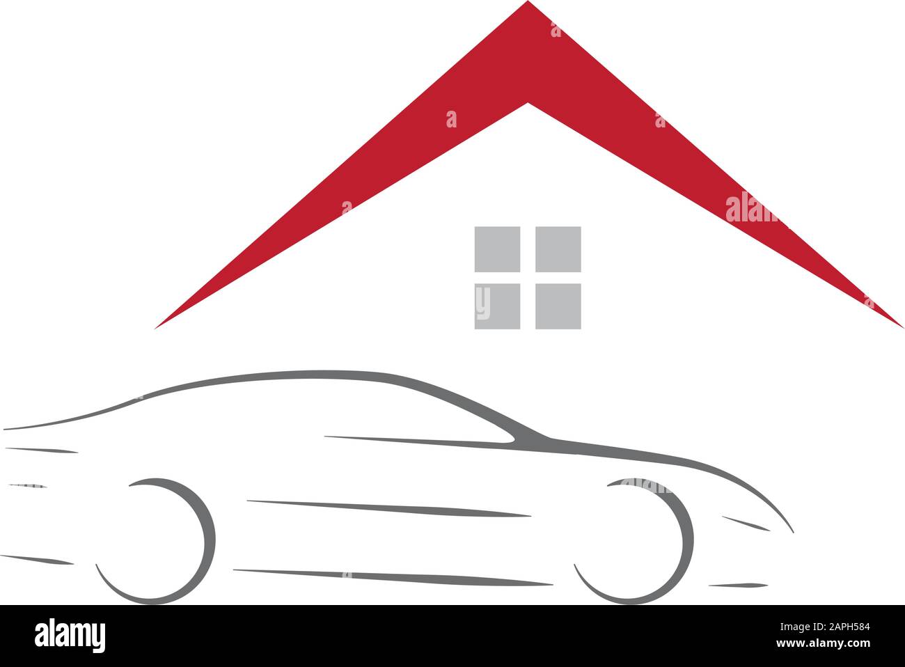 Car computer house Cut Out Stock Images & Pictures - Alamy