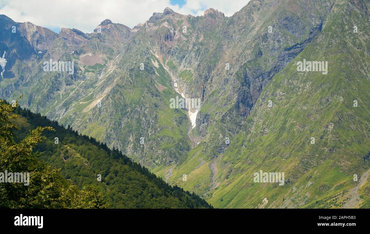 French Pyrenees Mountain Range Stock Photo - Alamy
