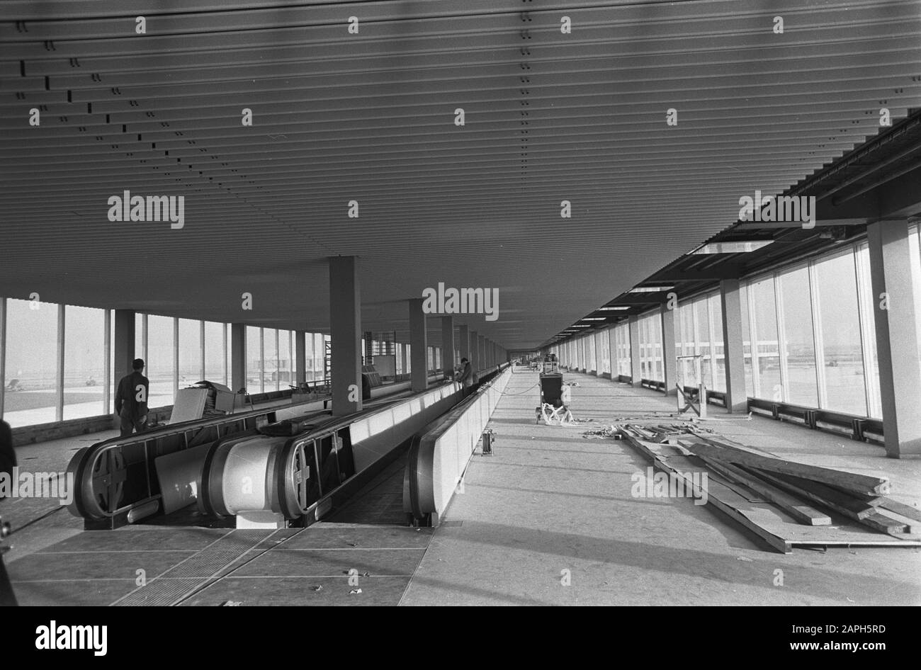 Construction of airspace at Schiphol Description: The 225 meter long ...