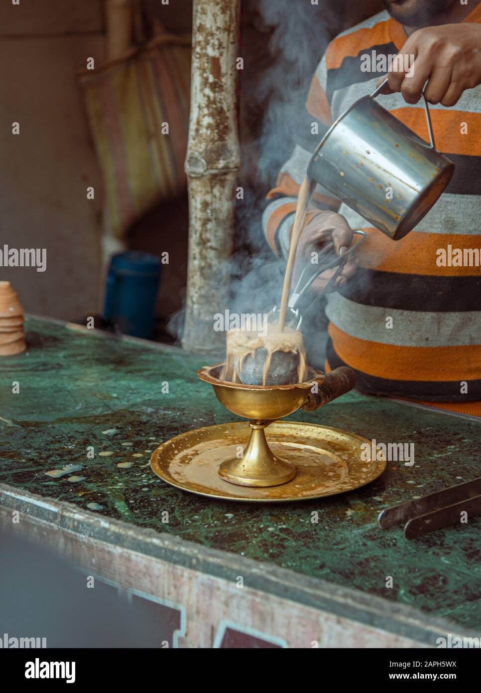 Indian Tea Stall High Resolution Stock Photography and Images - Alamy