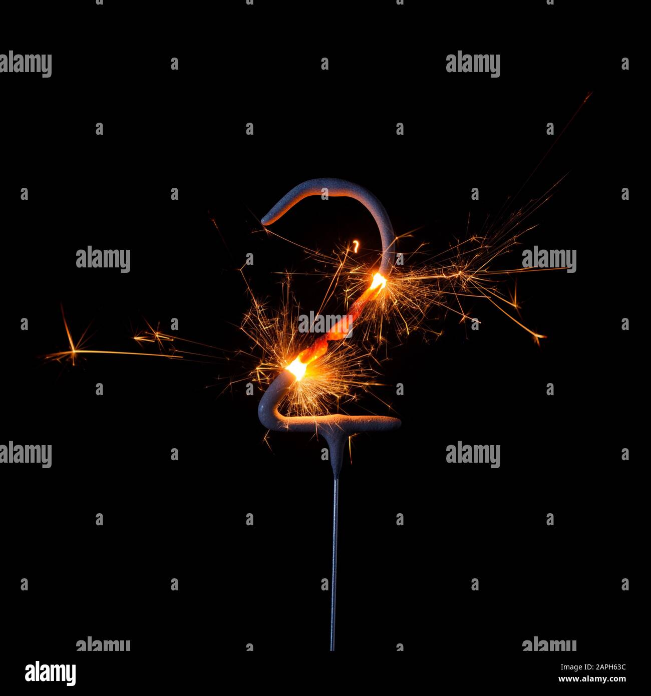 Number 2 isolated hi-res stock photography and images - Alamy