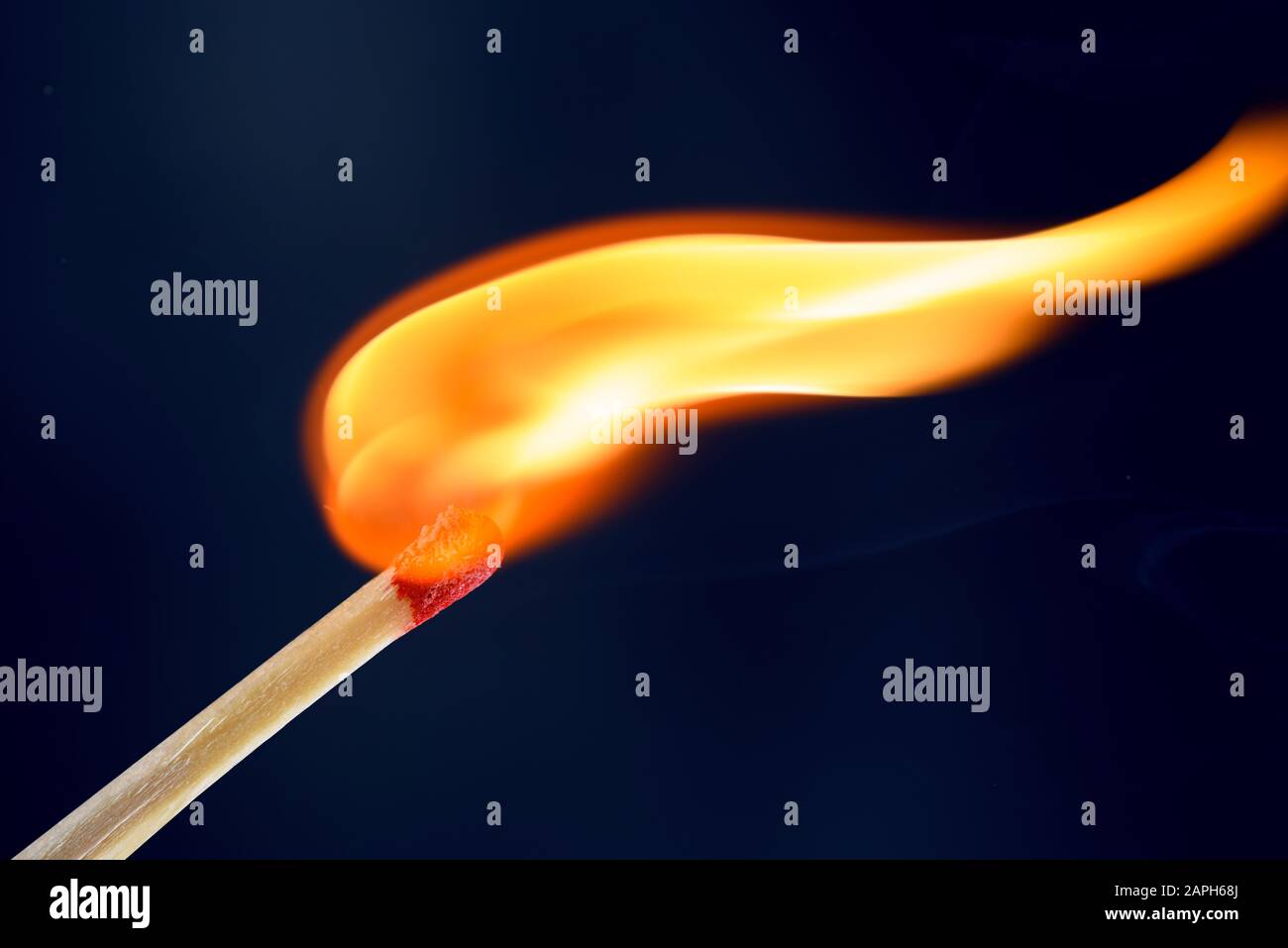 Hot fire match stick hi-res stock photography and images - Alamy