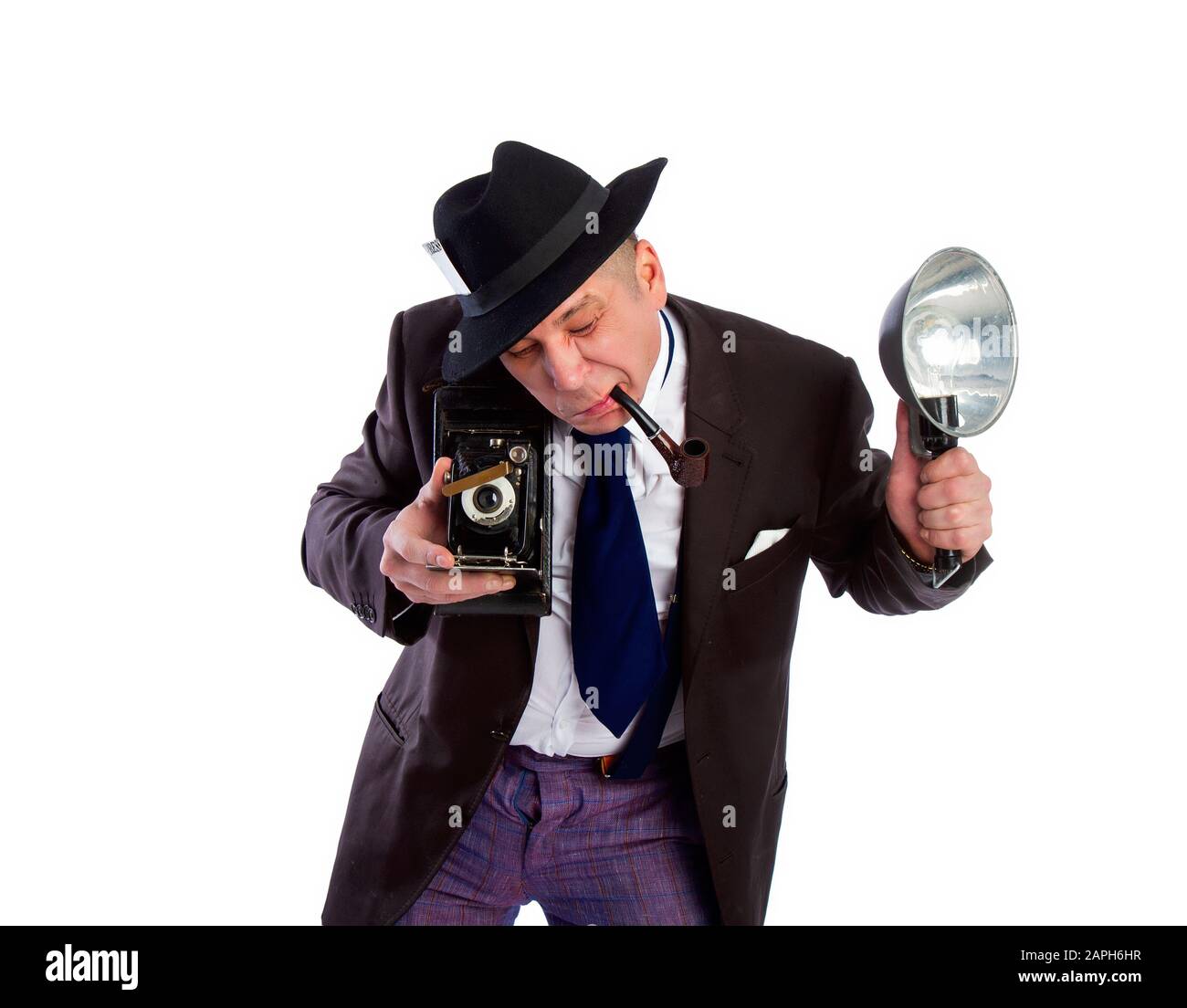 old press photographer Stock Photo - Alamy