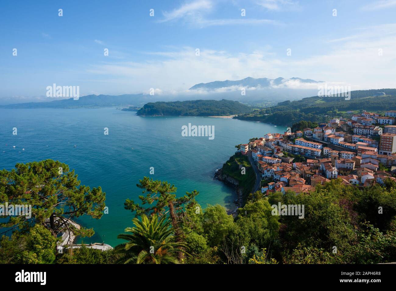 Lastres village in Asturias, northern Spain, Europe Stock Photo - Alamy