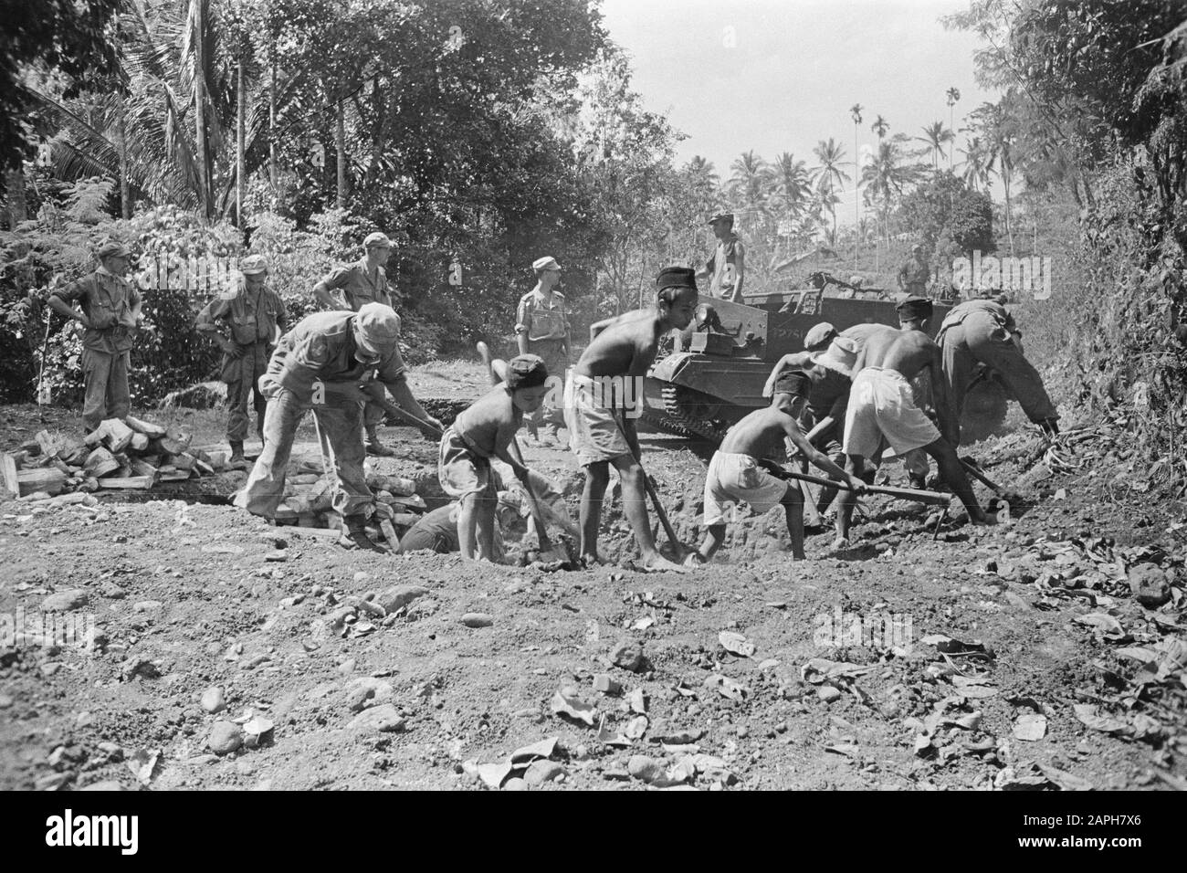 Red diggers Black and White Stock Photos & Images - Alamy