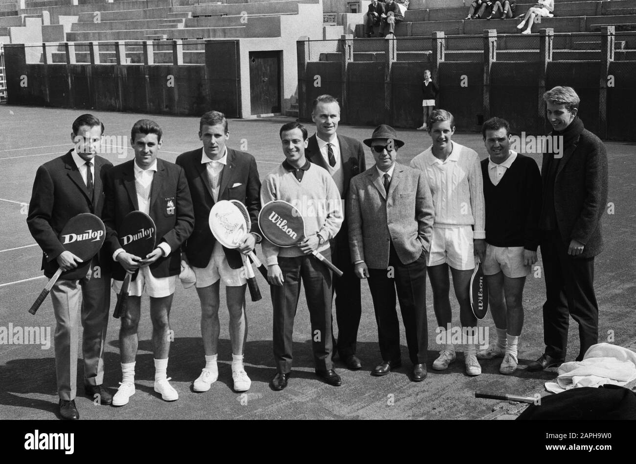 1963 tennis players hi-res stock photography and images - Alamy