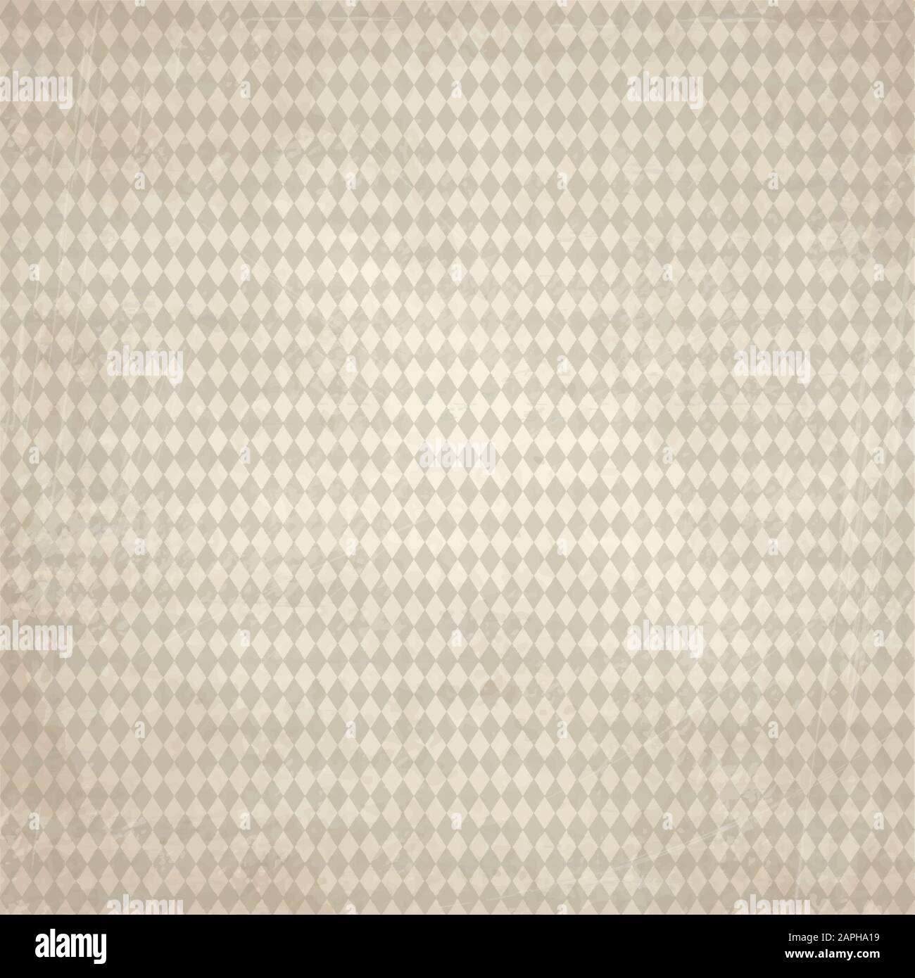 dirty brown checkered Oktoberfest grunge background with scratches ...