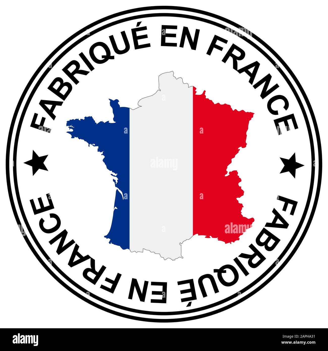 Fabrique en france vector vectors hi-res stock photography and images ...