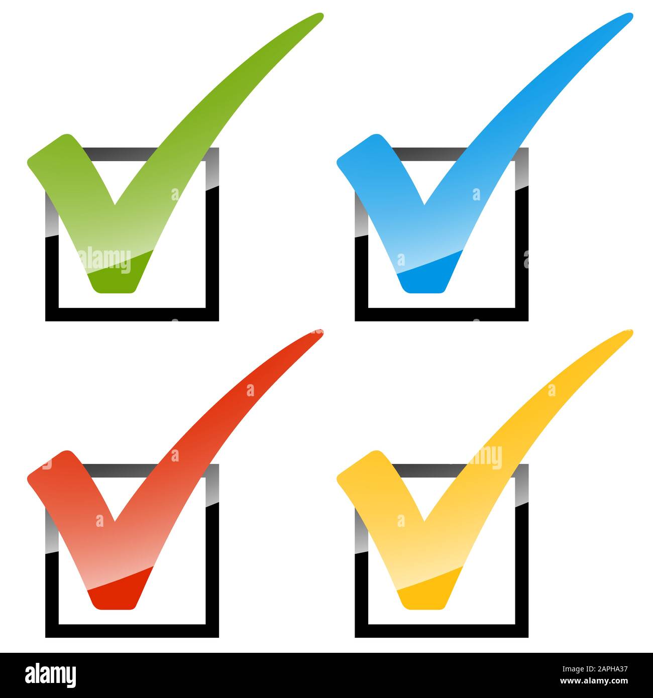 Different answer Stock Vector Images - Alamy