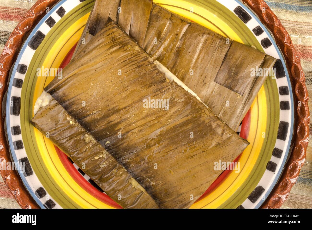 Tamales Oaxaqueños, Mexican dish made with corn dough, chicken or pork ...