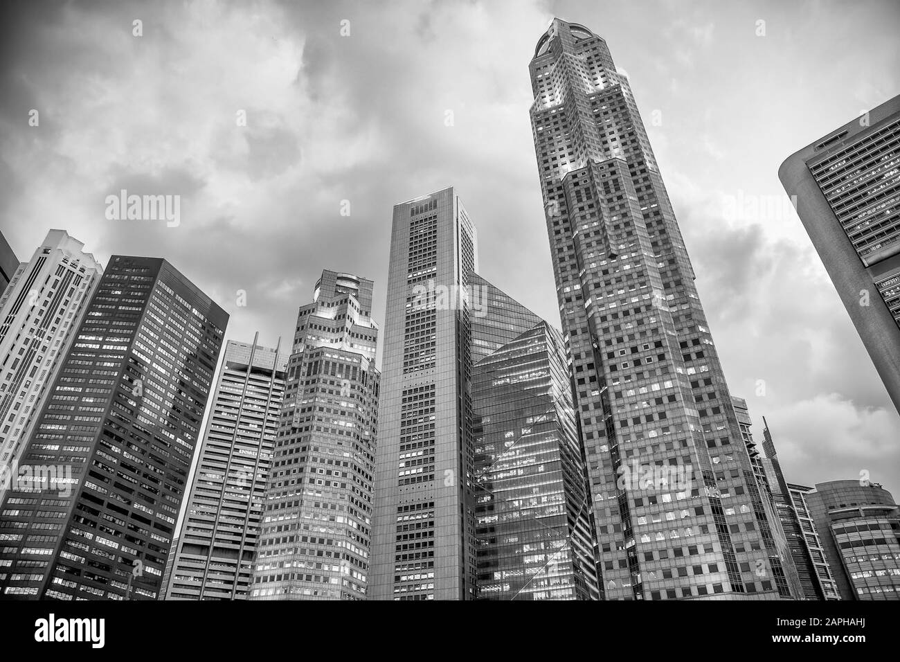 Singapore dome view Black and White Stock Photos & Images - Alamy