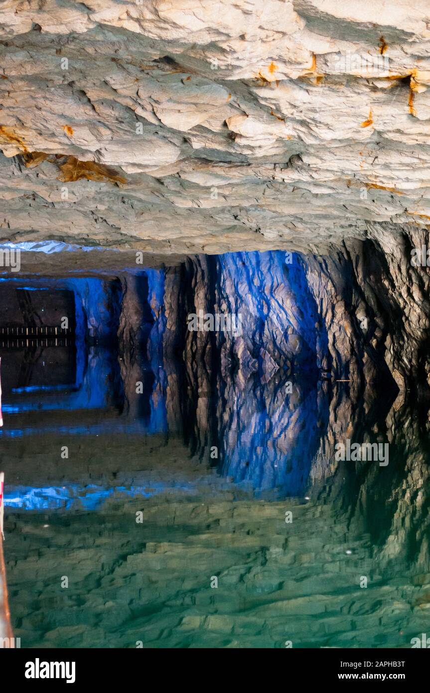 The Zhaishan (Jhaishan) Tunnel a defensive waterway installation for ...